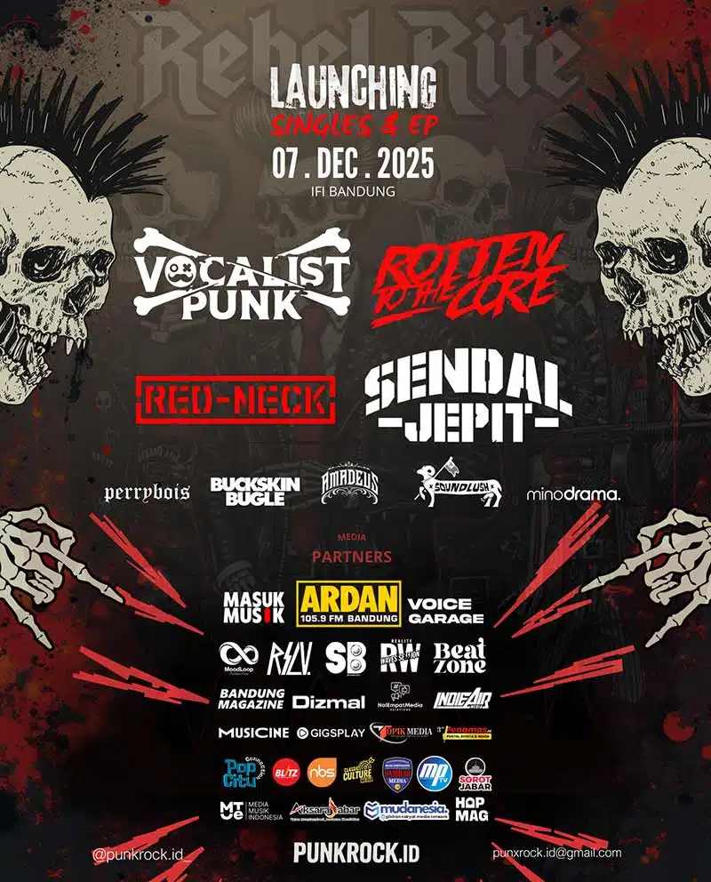REBEL RITE, Selebrasi Baru Gerakan Punk Rock Di Bandung